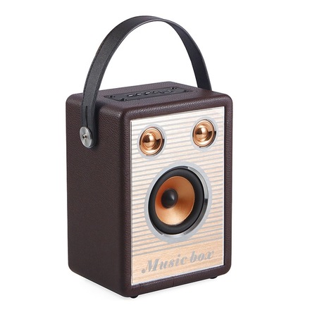 Boxa portabila A+ BT-500, 20W RMS, IPX7, 10 ore autonomie, Negru - eMAG.ro