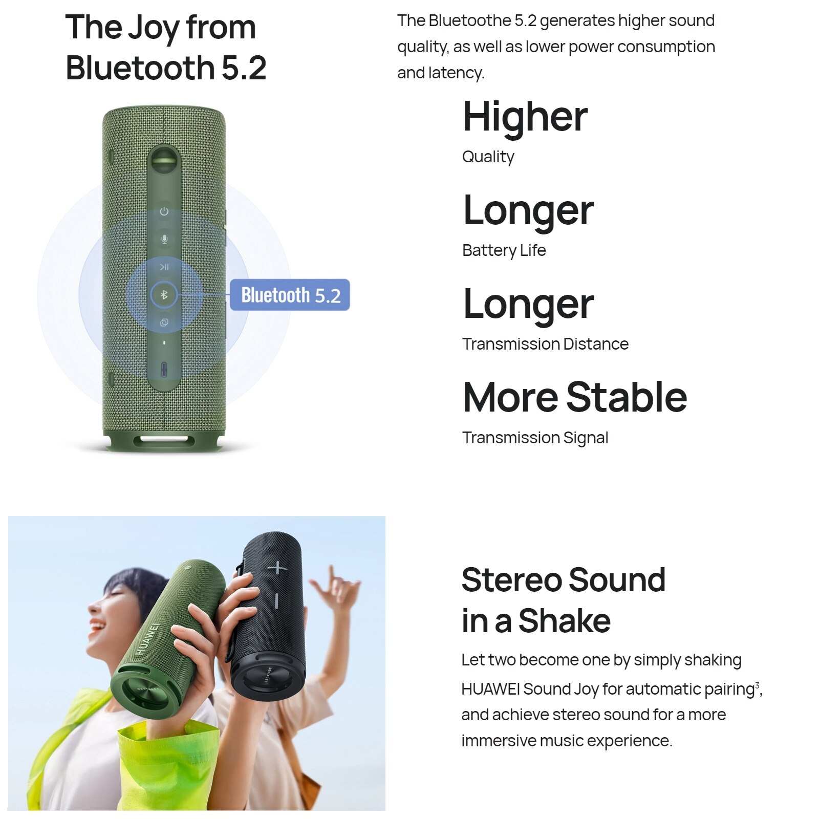 Boxa portabila Huawei Sound Joy, A+ Smart Speaker, Bluetooth 5.0 ...