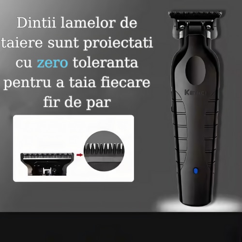 Masina de tuns profesionala pentru Cap/Barba, Kemei KM-2299, Fara fir ...