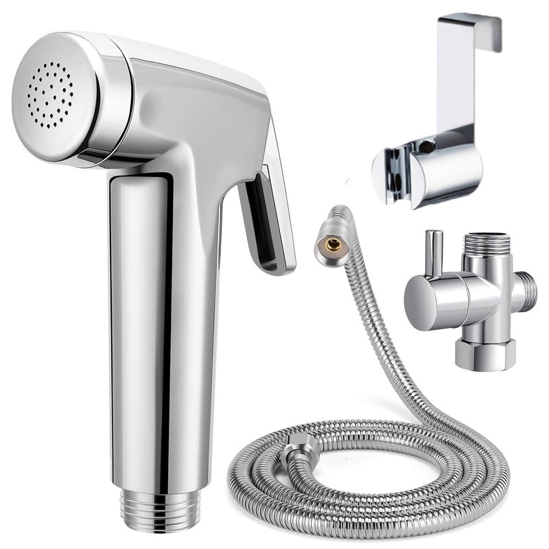 Kit de dus bidet portabil, set de curatare pentru scutece din tesatura ...