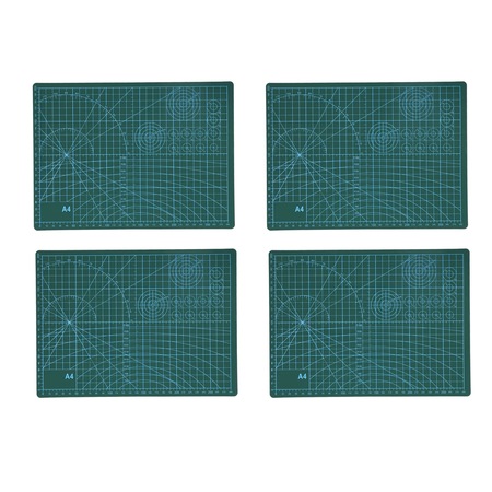 Öngyógyító PVC lemez, Mmgoqqt, 4 darabos készlet, 0,7 mm, zöld, A4 ...