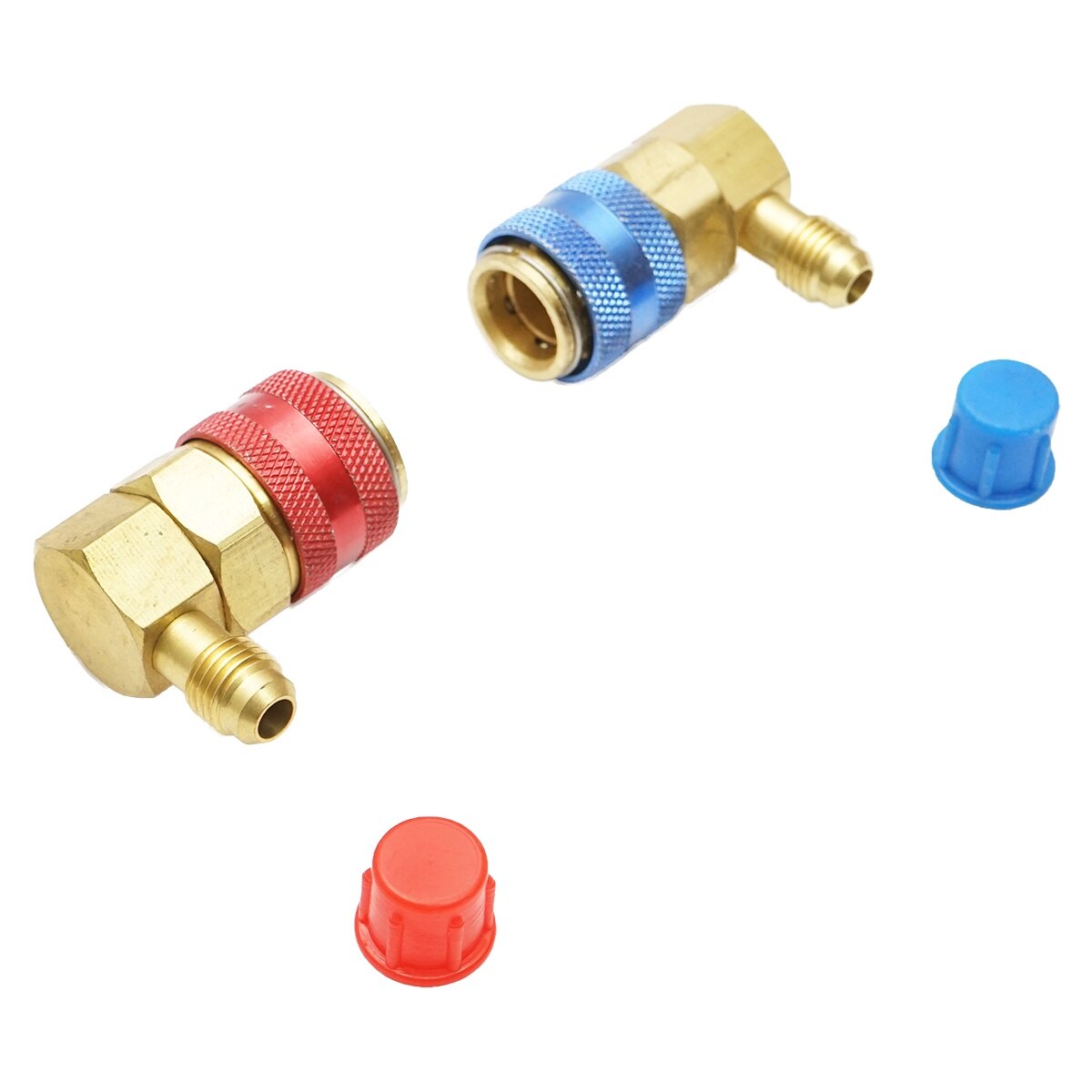 Set cuple rapide pentru instalatie aer conditionat R 134a - eMAG.ro