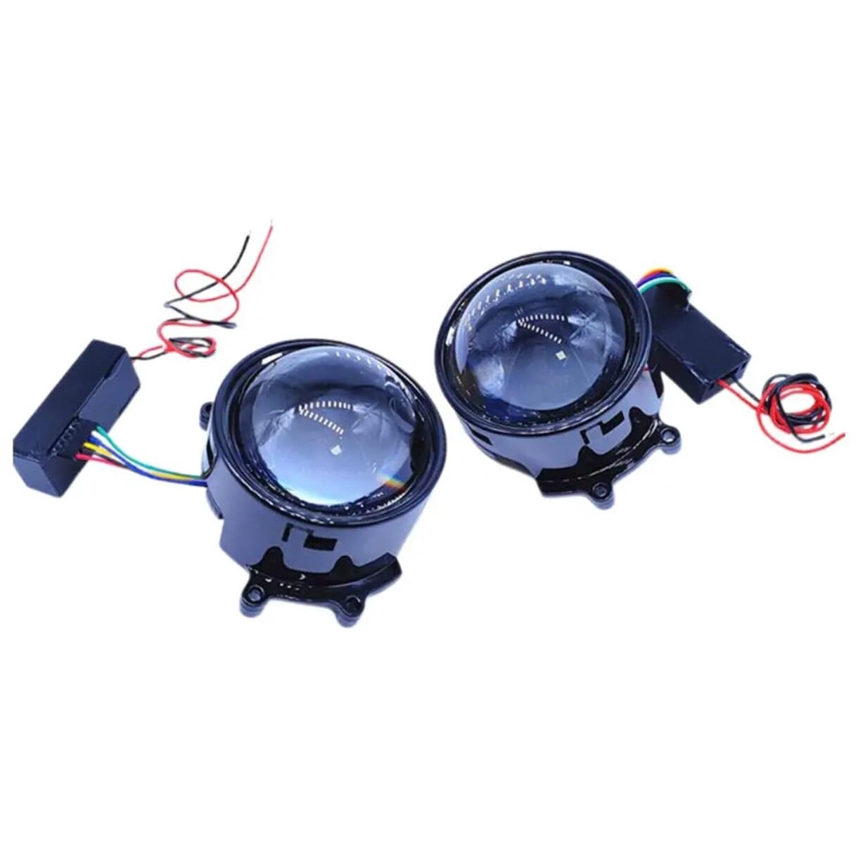 Set 2 Lupe Devil Eyes AutoREY®, Cu Display LED 3 Inch, Control Wi-Fi si ...