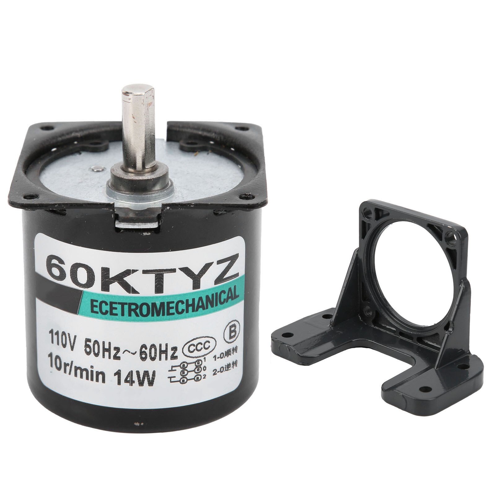 Motor Micro AC XD-60KTYZ, cu suport, cupru, 110V, 10rpm/min - eMAG.ro