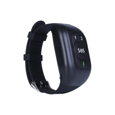 Ceas inteligent pentru persoane varstnice, cu GPS si 4G, 2 butoane ...