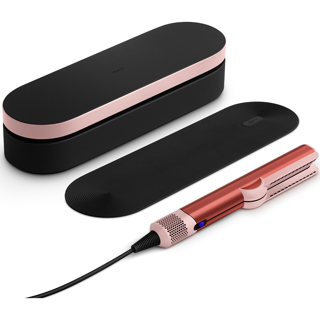 Aparat de indreptat parul Dyson HT01 Airstrait™, Strawberry Bronze/Blush Pink - eMAG.ro