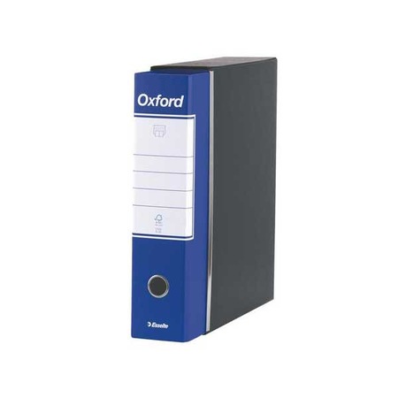 Organizator pentru dosare, 80 mm, A4, Carton, Albastru - eMAG.ro