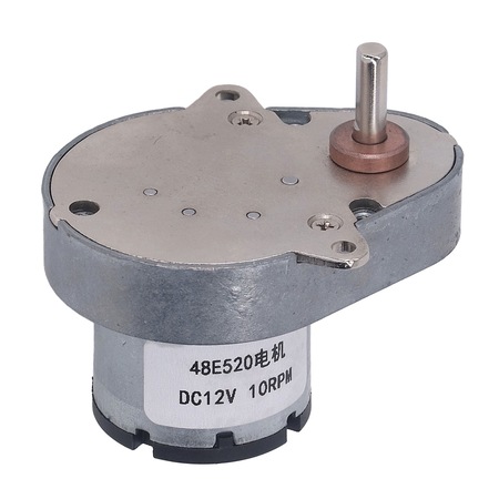 Motor cu roti dintate DC 10RPM, Jormftte, aluminiu, alama, ax excentric ...