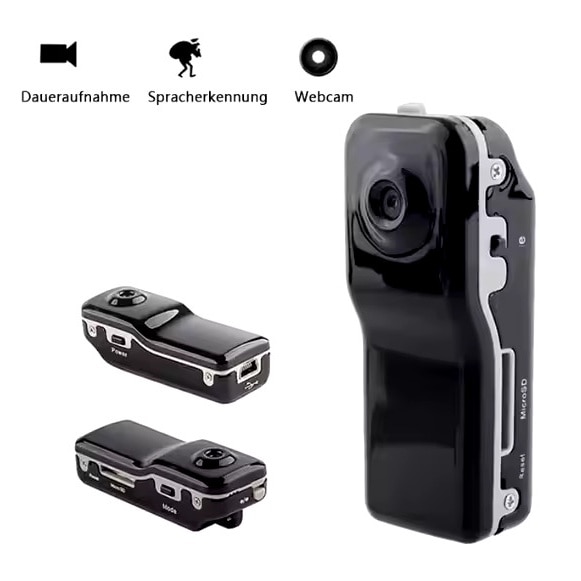 Mini Camera Video Portabila Full HD cu Detectie de Miscaresi Functie ...