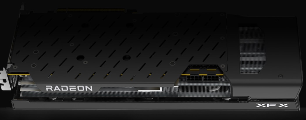 Placa video XFX Speedster QICK 319 Radeon™ RX 7700 XT Black Edition, 12GB GDDR6, 192-bit - eMAG.ro