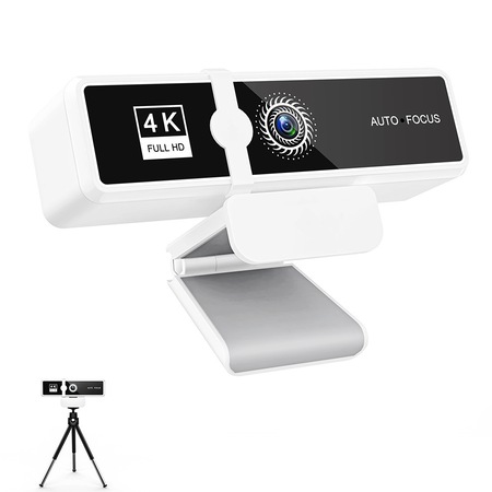 Camera Web Full HD 4K TEQRO™, Plug and Play, Autofocus, Antishake ...
