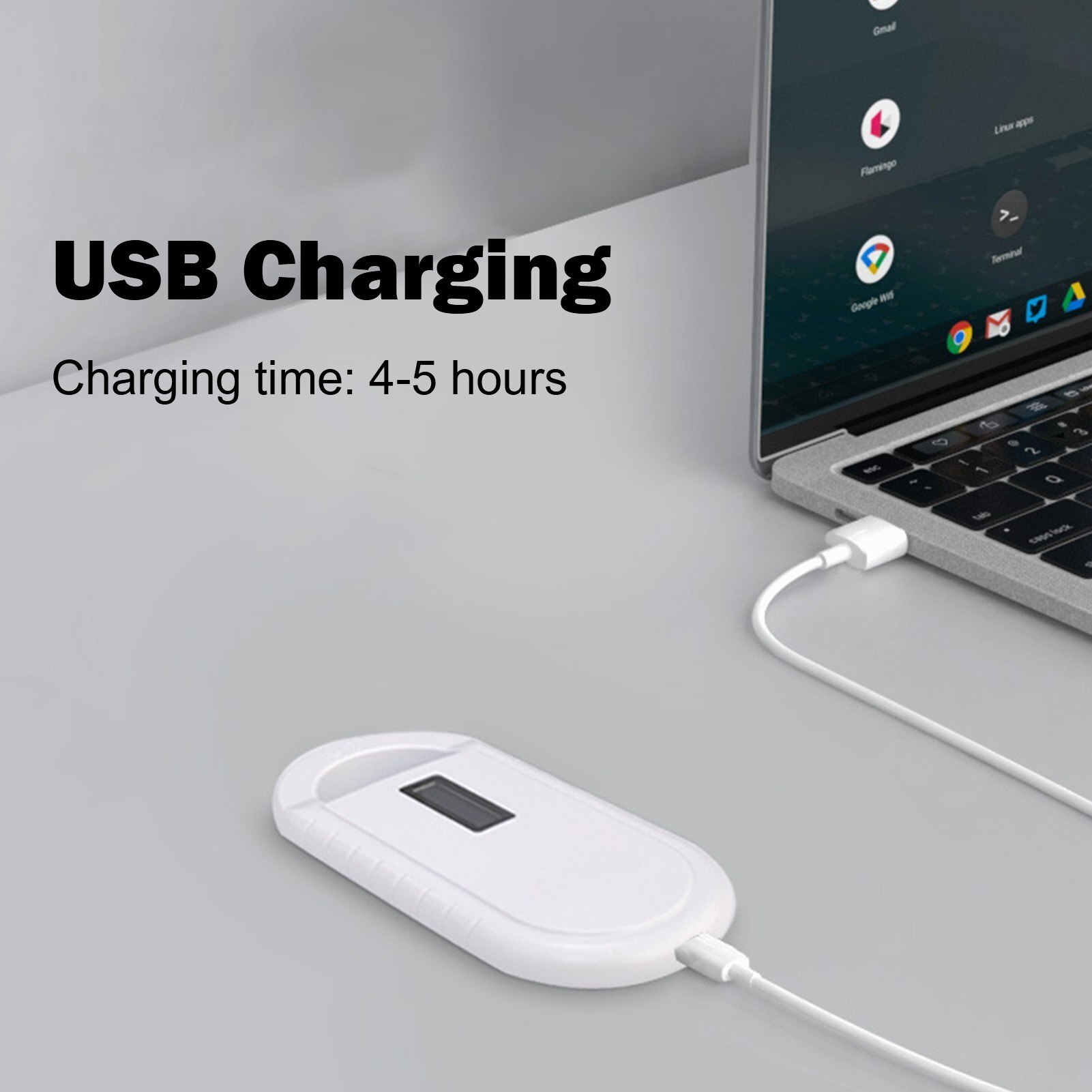 Cititor etichete animale Uudeals®, USB, 1000 date, 12.3x6x1.9cm ...