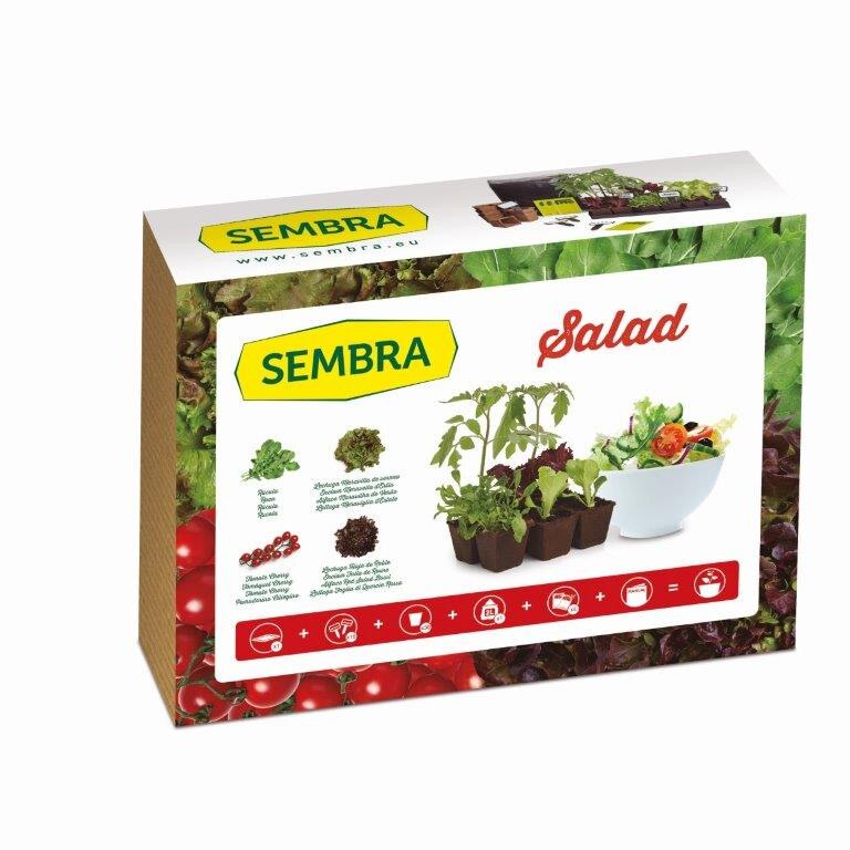 Kit de gradinarit Sembra - Salata - eMAG.ro