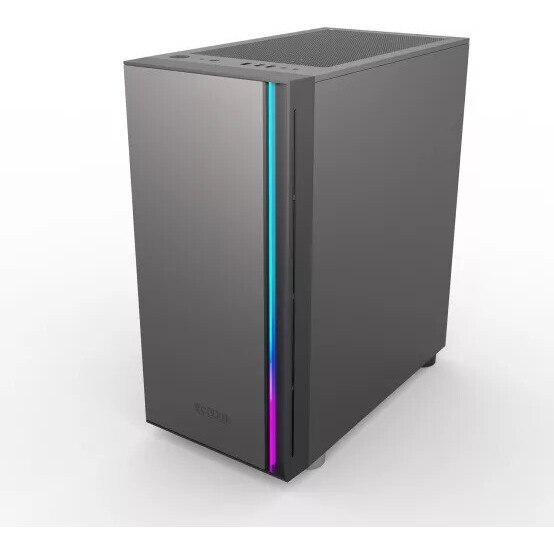 Carcasa PCCOOLER PLATINUM LM300 ARGB Black Mini Tower - eMAG.ro