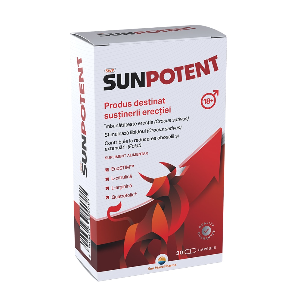 Sun Potent, Sun Wave Pharma, Extrat de Sofran pentru imbunatatirea ...