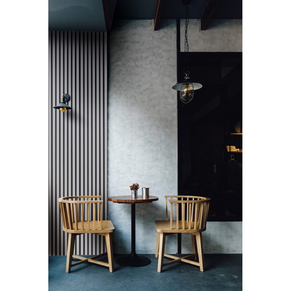 Riflaj MDF decorativ LDA PREMIUM de tip Panou Acoustic, Casmir/Gri ...