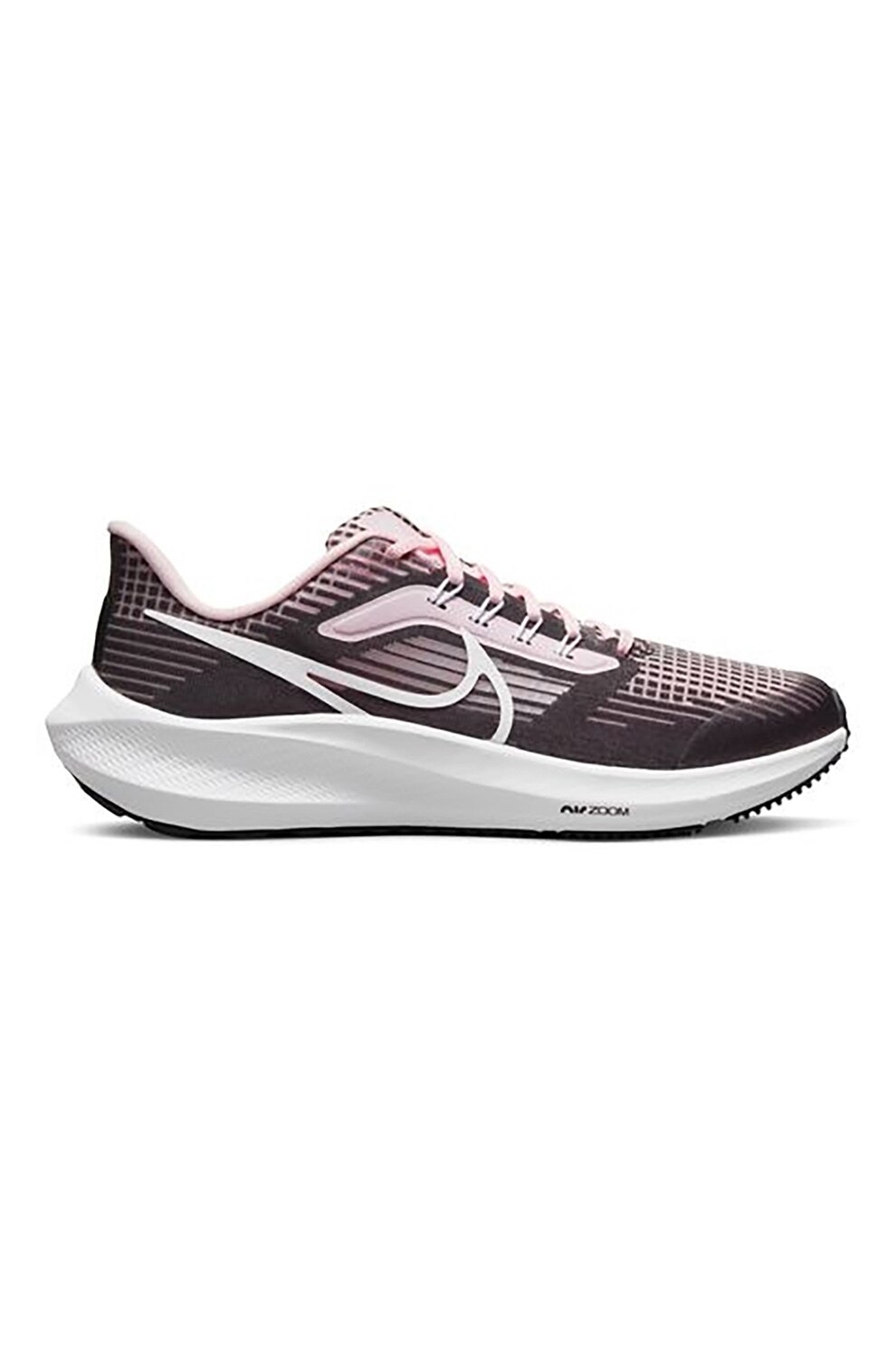 Nike, Pantofi sport Air Zoom Pegasus 39, Alb, Negru, Roz pal, 36 EU ...