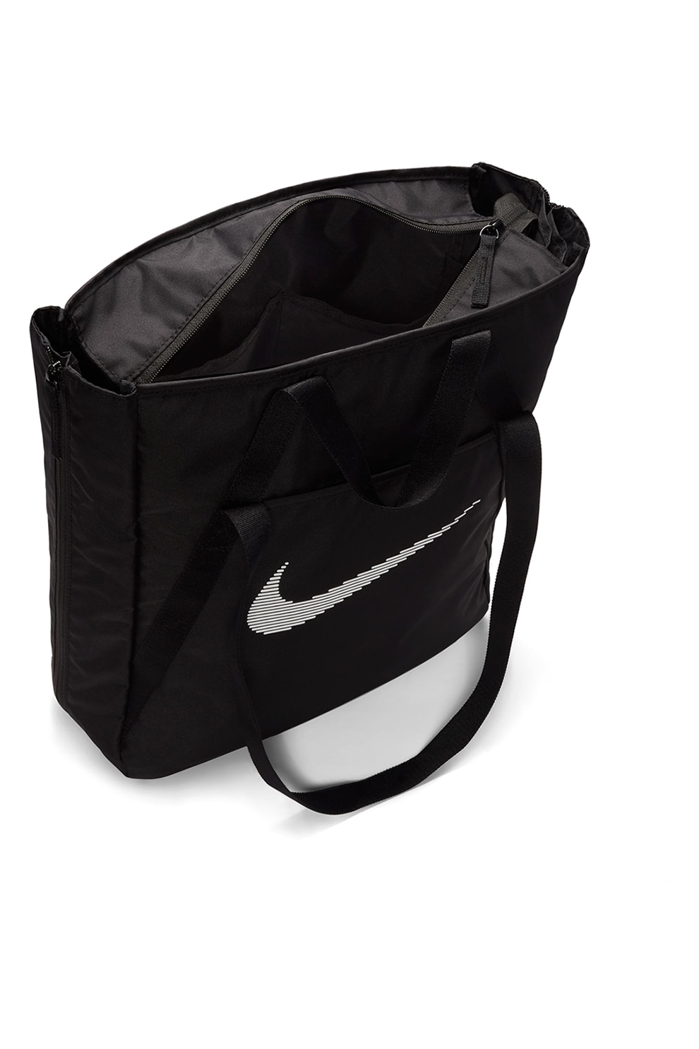 Nike, Geanta tote cu logo pentru sala, Negru - eMAG.ro