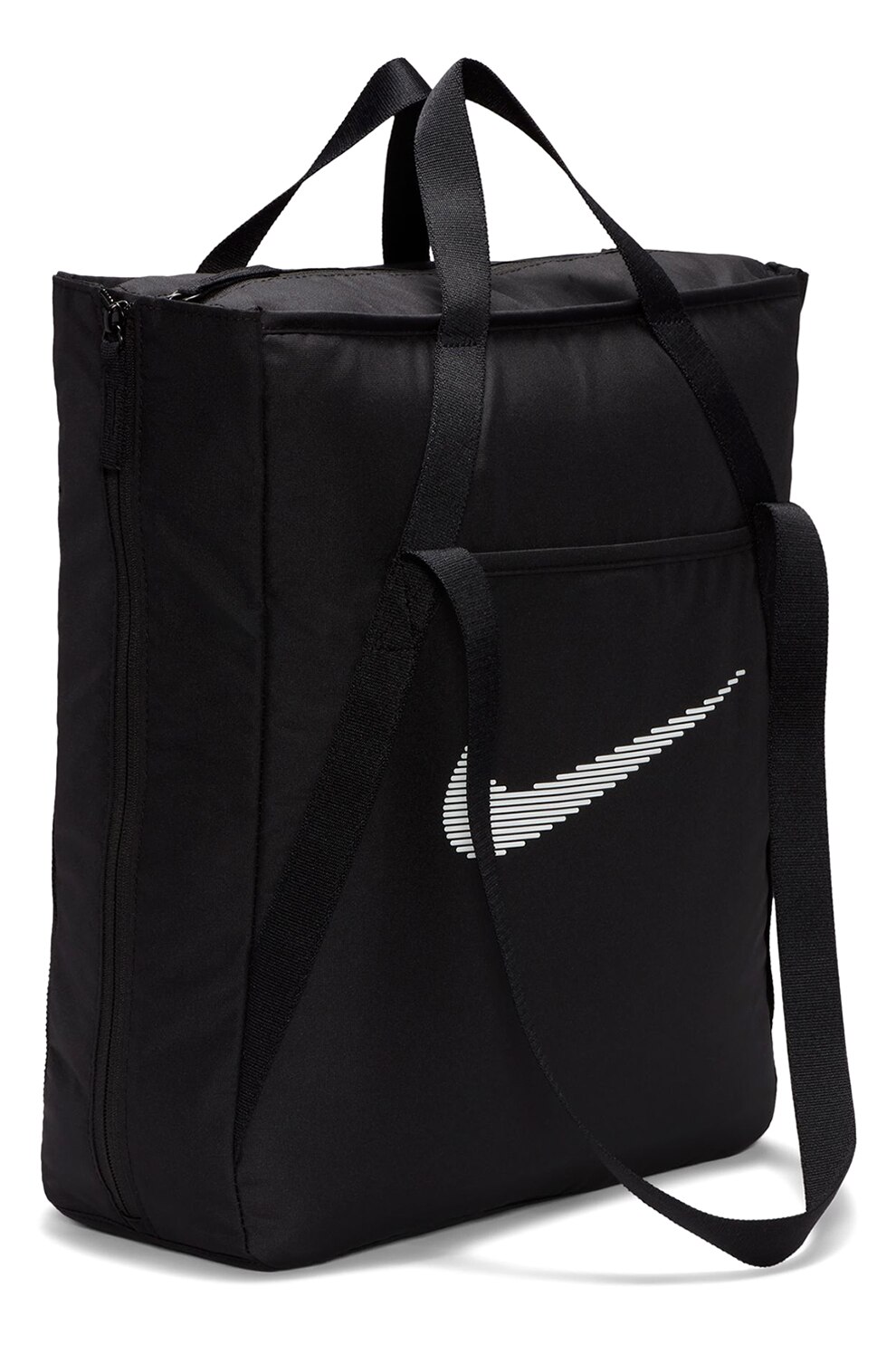Nike, Geanta tote cu logo pentru sala, Negru - eMAG.ro
