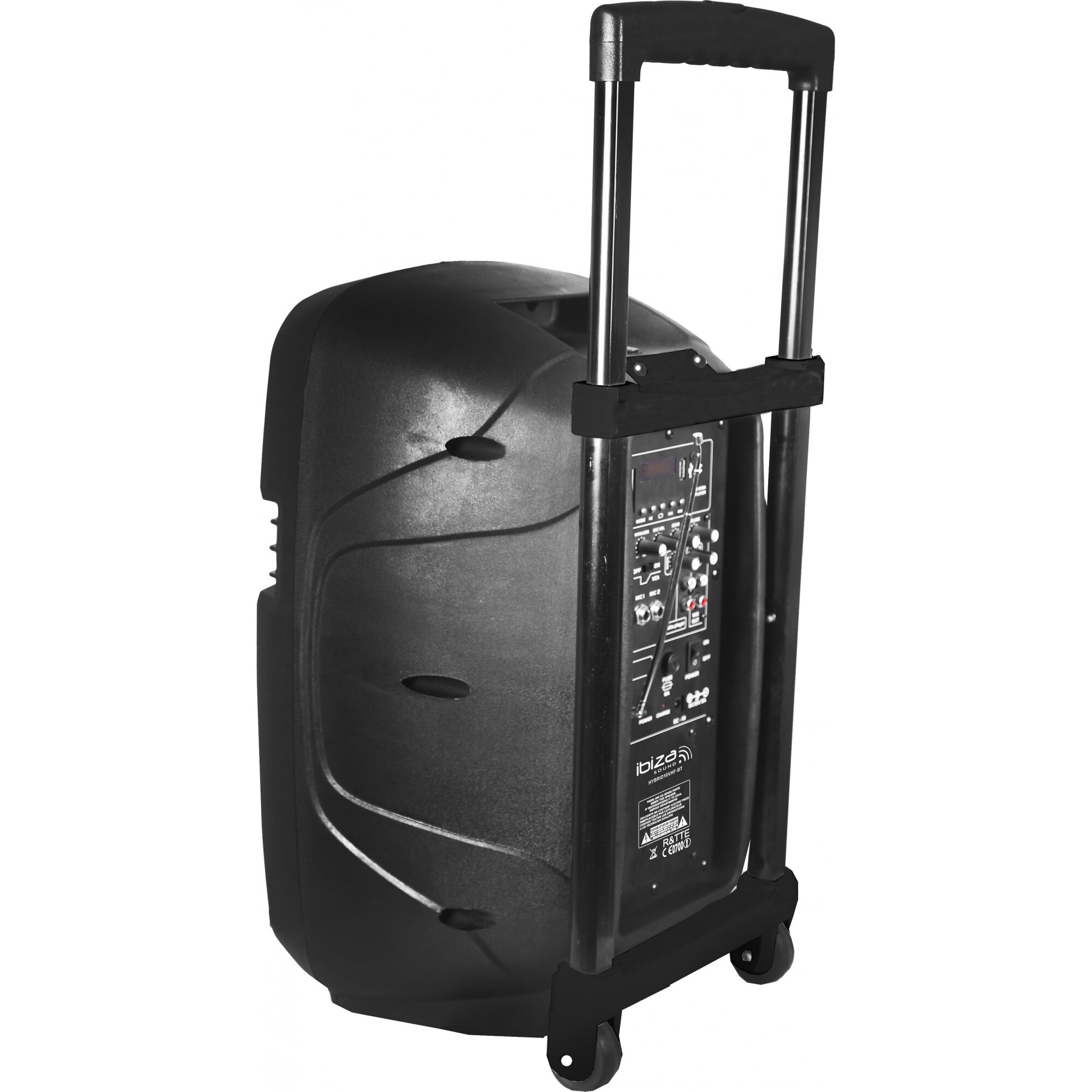 Boxa portabila 10 inch, 400W, Bluetooth, MP3 player, karaoke 1 microfon ...