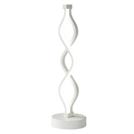 Veioza LED integrat Veioza LED cu design elegant si model ondulat ...