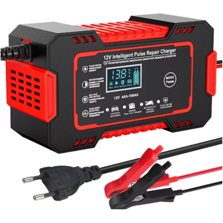 Redresor auto Carmax, 12V, 6A, 4-100Ah - eMAG.ro