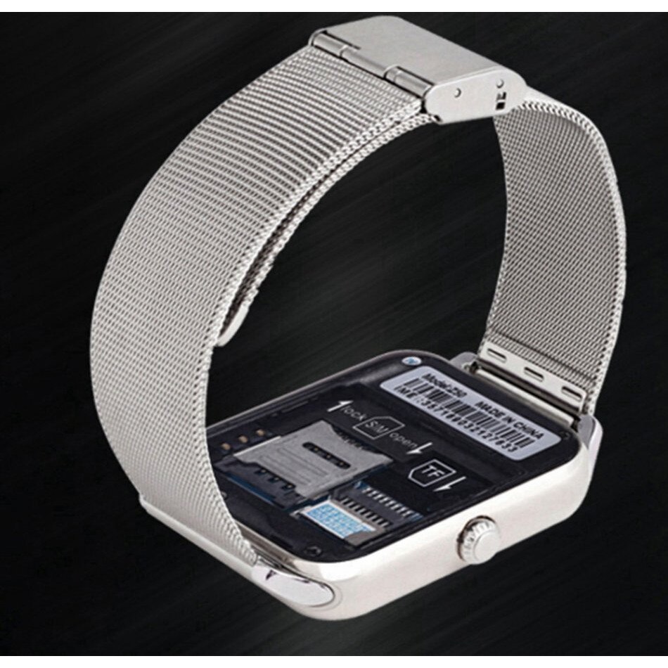 Smartwatch Aipker Z60-silver, model 2017,cartela SIM,camera,notificari ...