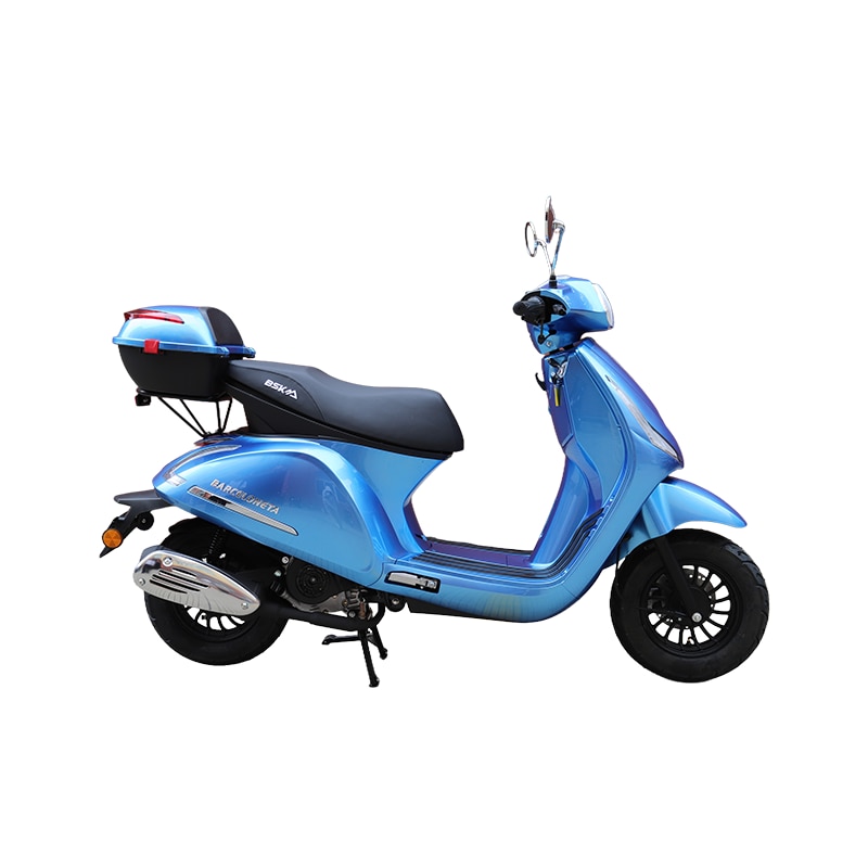 Scuter motor benzina, 49cc, barceloneta, culoare albastru - eMAG.ro