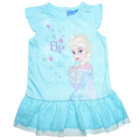 Rochie Disney Elsa turcoaz - eMAG.ro