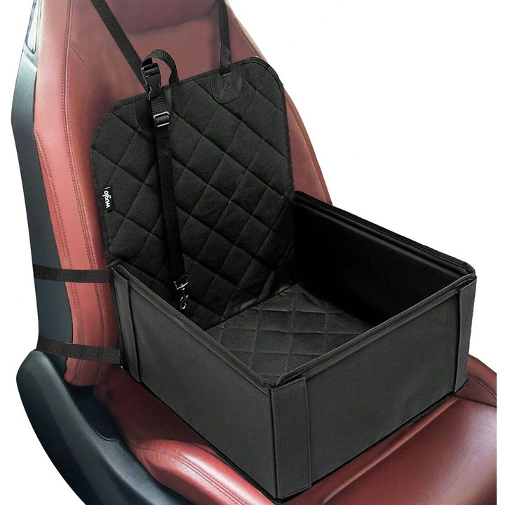 Scaun auto pentru animale de companie, caini si pisici, cu prindere de ...