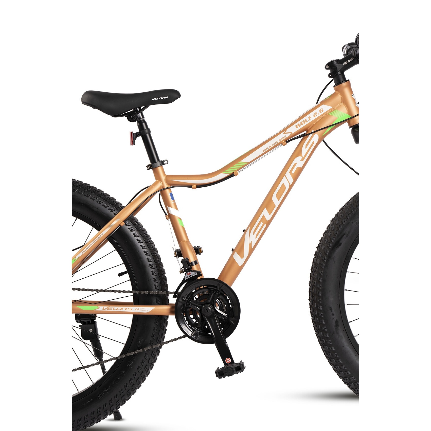 MTB велосипед с 26" колела, оборудване Shimano/Carpat, въртящи се ...