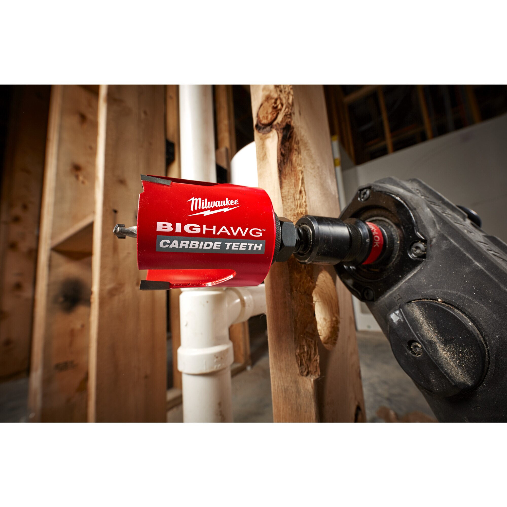 Set Otwornice Big Hawg Multi Material 65 mm, Milwaukee, pentru diverse ...