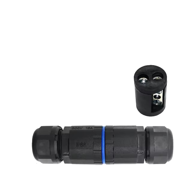 Conector electric impermeabil IP68 KVSF-15, 2 intrari/2 iesiri - eMAG.ro