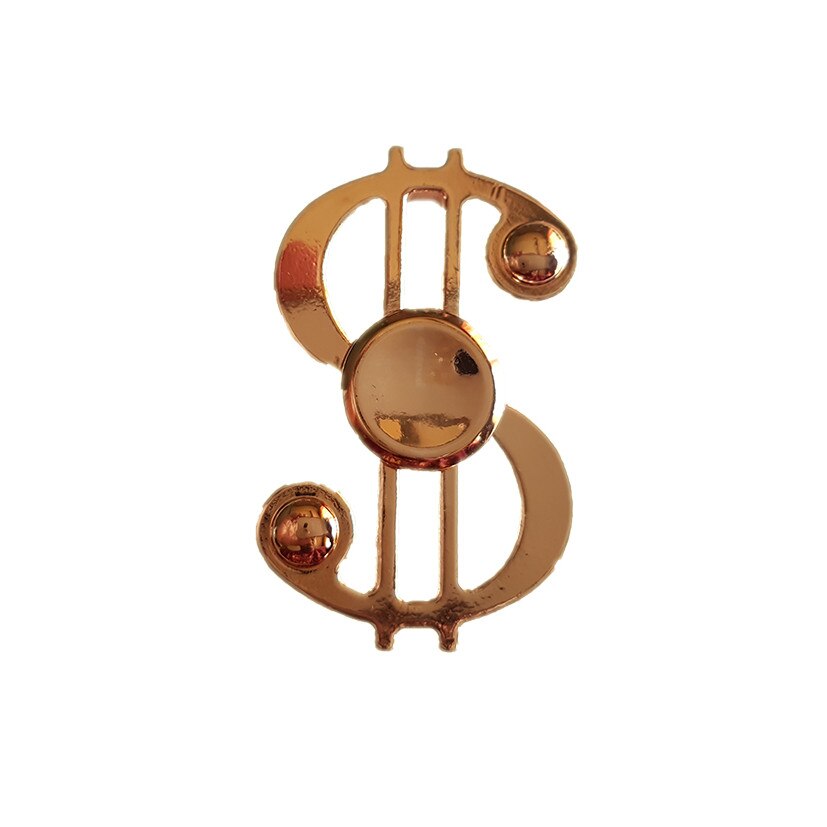 Fidget spinner- dollár, fém - rózsaarany színű - eMAG.hu