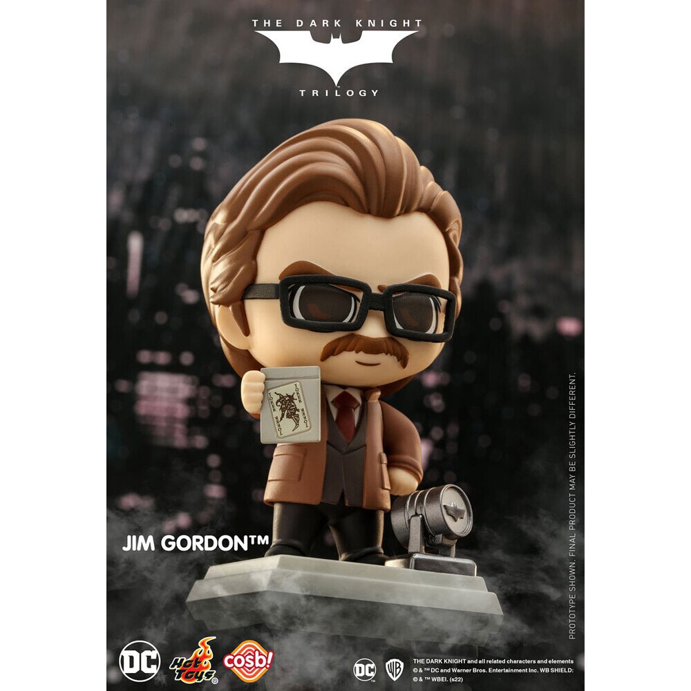 The Dark Knight Trilogy Cosbi Mini Figure Lieutenant Jim Gordon 8 cm ...