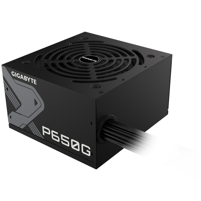 Sursa GIGABYTE P650G, 650W, 80 PLUS Gold, ATX, Negru - eMAG.ro