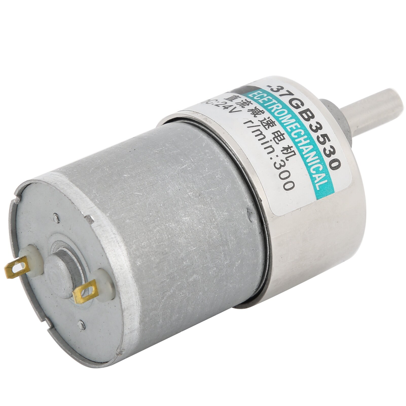 Motor cu roti dintate DC, XD-37GB3530, cu cupru, 24V, 100rpm, 5.5x15mm ...