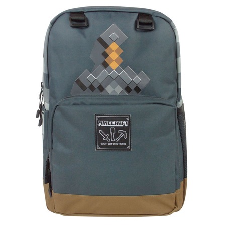 Ghiozdan Minecraft ORIGINAL licenta Mojang 44cm Sword Grey - eMAG.ro