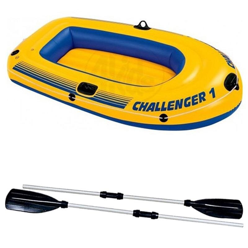 Pachet Promo Barca Gonflabila Challenger + 2 Vasle de 122cm - eMAG.ro