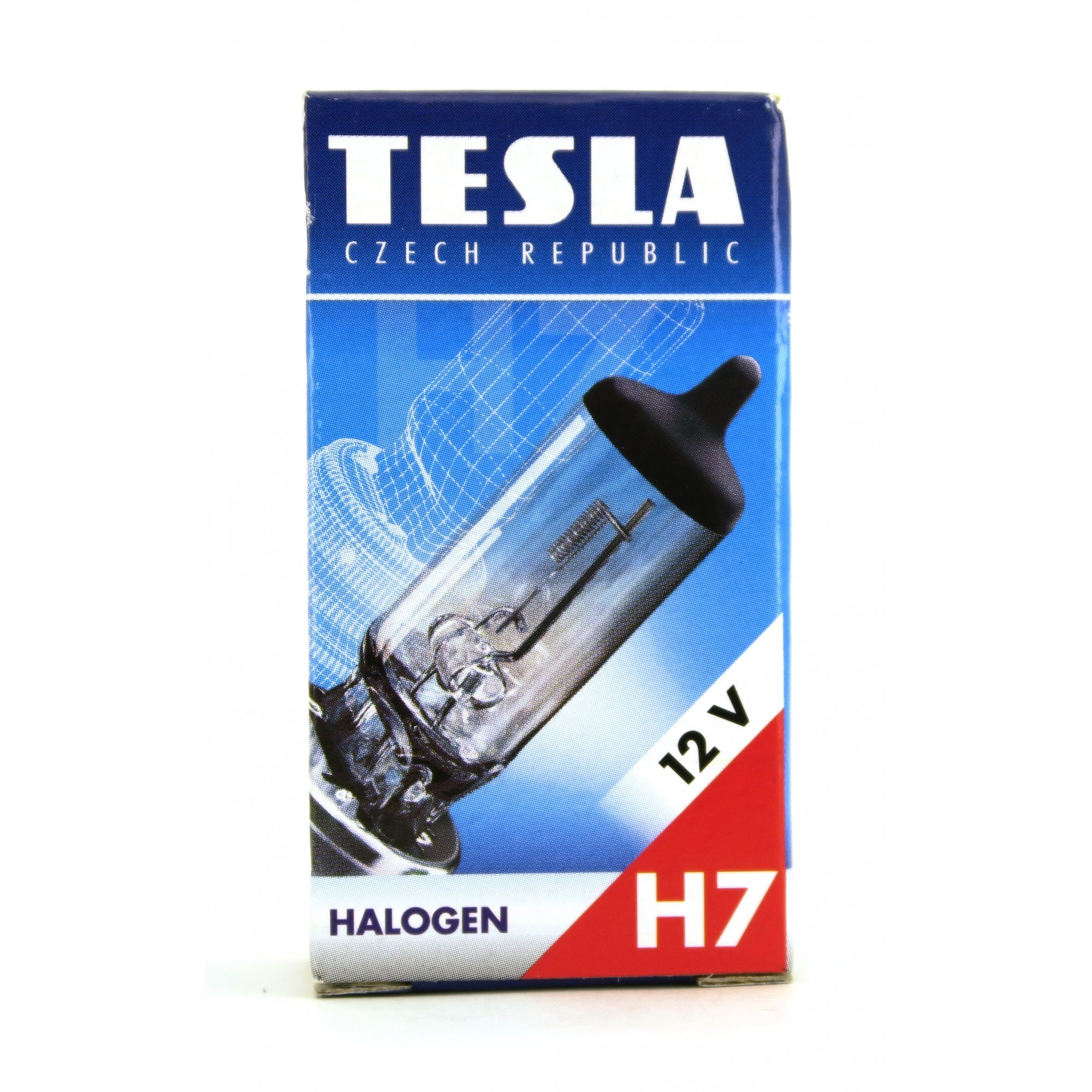 Bec auto halogen H7 12V 55W PX26d TESLA - eMAG.ro