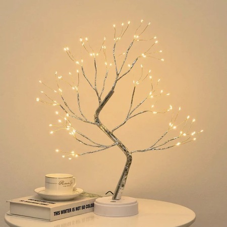 Lampa de veghe LED ambientala model copac Bonsai, decorativa, 108 ...