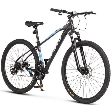 Bicicleta MTB cu Roti de 29", Echipare Shimano/Carpat, Manete ...