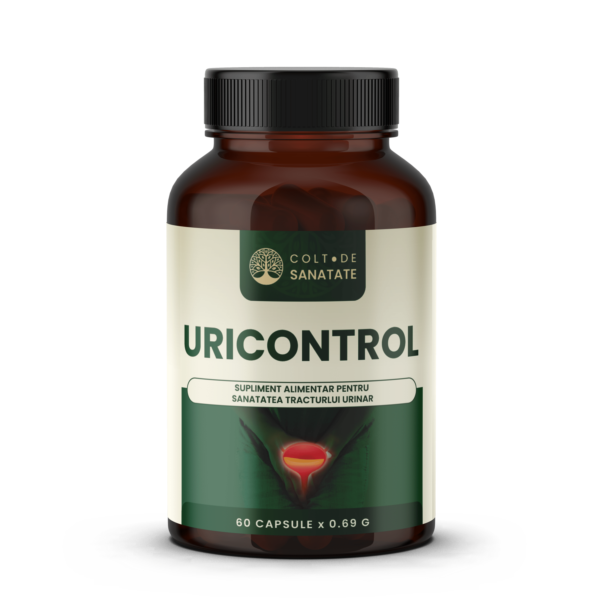 UriControl: Pastile pentru Urinari Frecvente, 60 capsule, Colt de ...