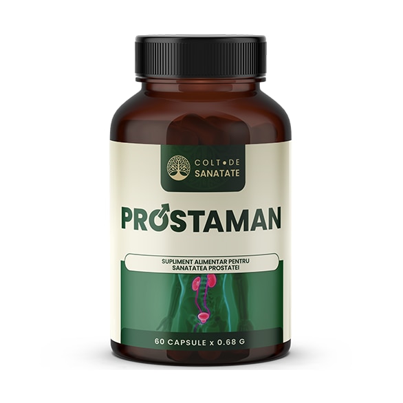 ProstaMan: Pastile Pentru Sanatate Prostatei, 60 pastile, Colt de ...