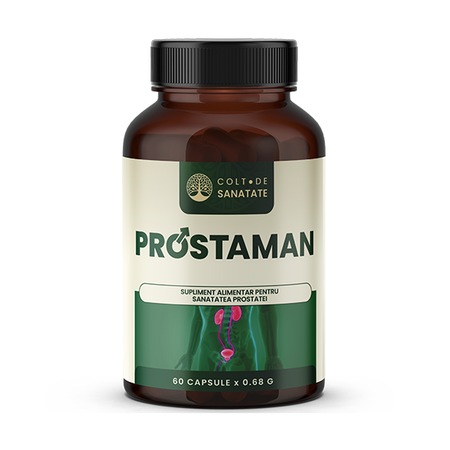 ProstaMan: Pastile Pentru Sanatate Prostatei, 60 pastile, Colt de ...