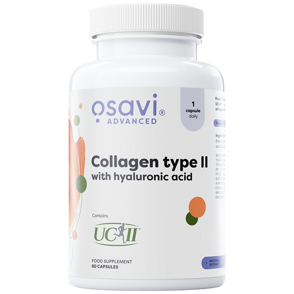 Supliment alimentar, Osavi, Colagen Tip II cu Acid Hialuronic, 60 ...