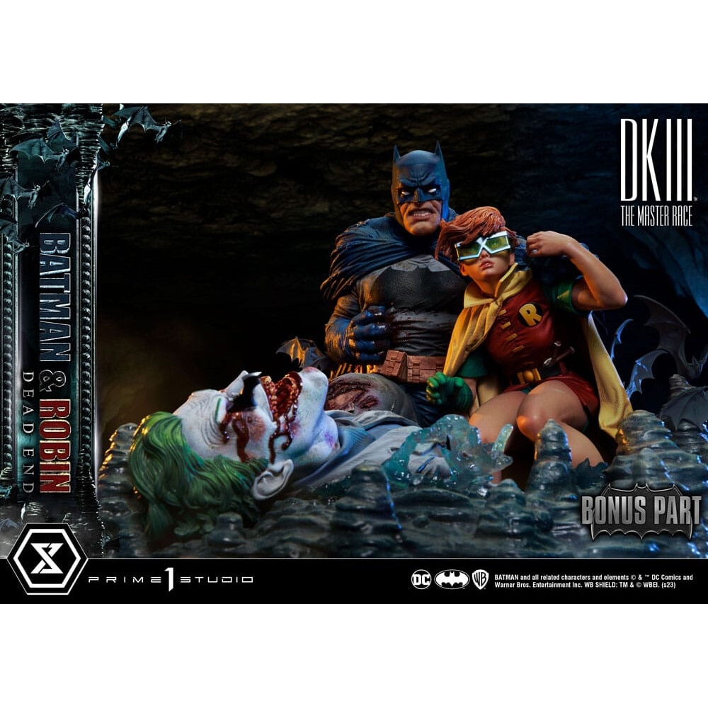 DC Comics Ultimate Prémium Masterline Series Szobor 1/4 Batman & Robin ...