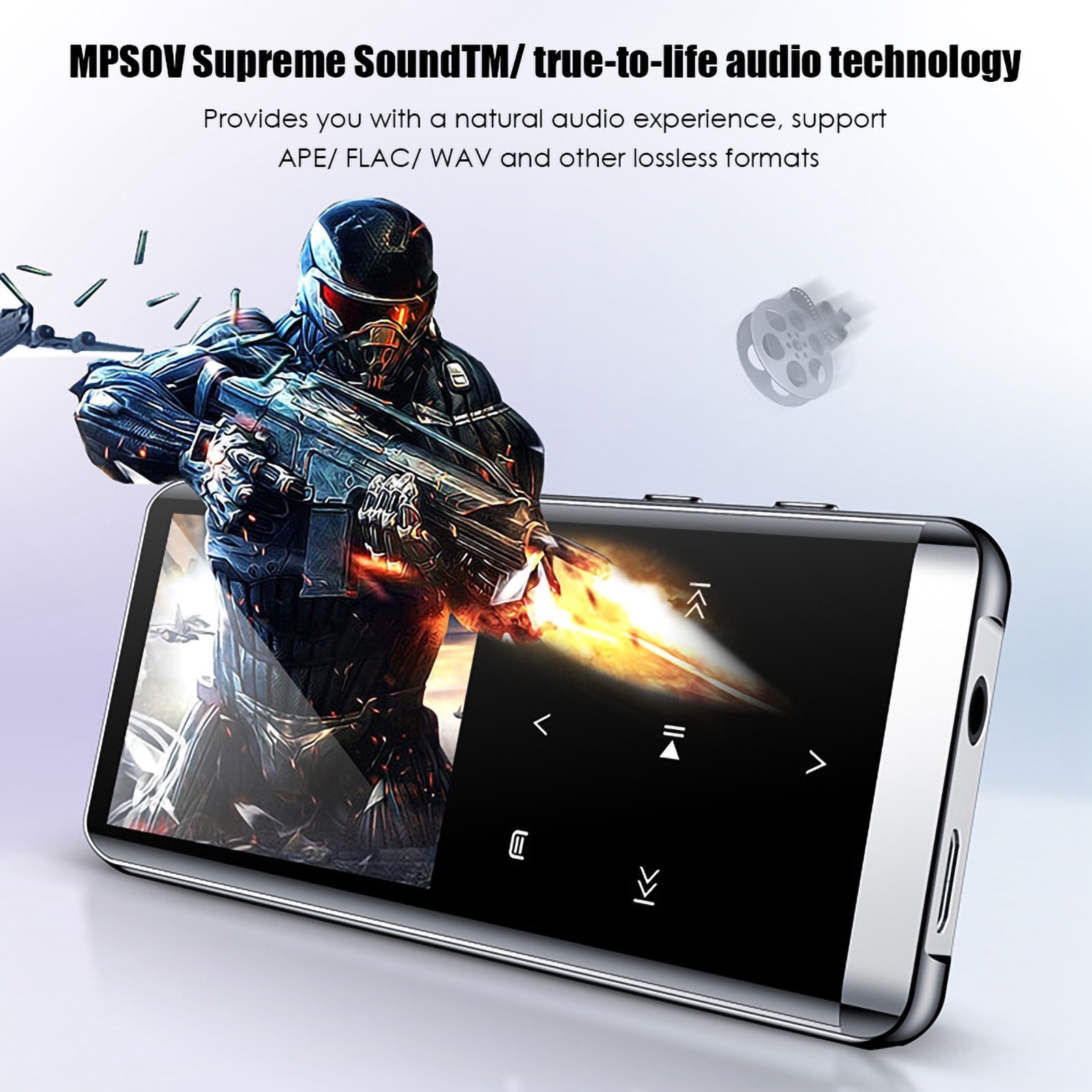 Mini player portabil cu ecran tactil de 1,8 inchi HIFI MP3 MP4 Music ...