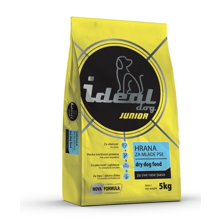 IDEAL DOG JUNIOR- Száraz eledel fiatal kutyáknak, komplett keverék ...