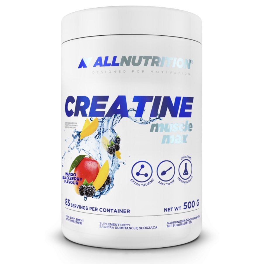 Creatina monohidrata, AllNutrition Creatine Muscle Max, aroma Mango ...